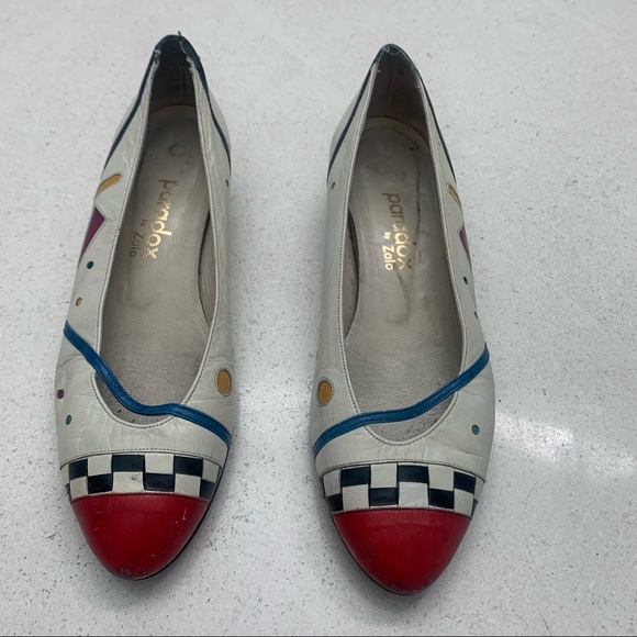 Paradox by Zalo | Shoes | Paradox By Zalo Vintage 8s Memphis Style ...